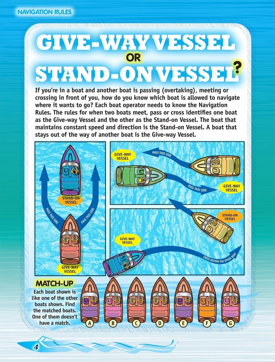 Navigation Rules 1,000 custom books – Boating Safety Sidekicks
