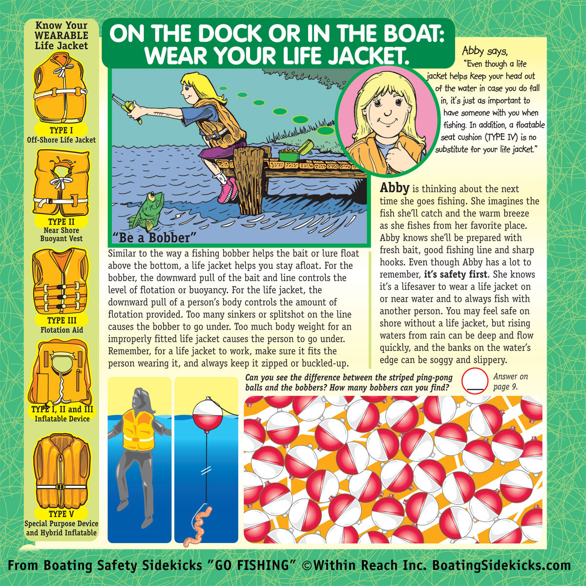 Go Fishing! 25 custom books – Boating Safety Sidekicks